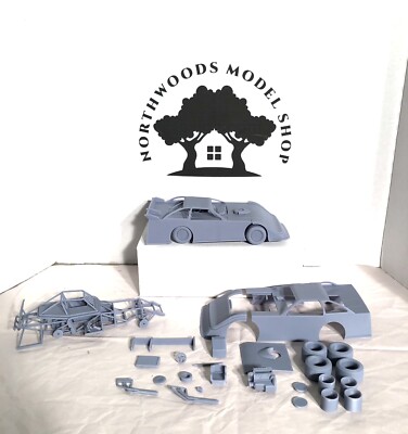 1/25 Scale 3D Resin Printed Super Late Model Dirt Racer | eBay