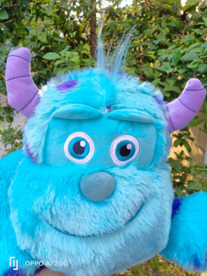 Large Disney Monster Inc University Sulley Sully Stuffed Plush Toy 50cm ...