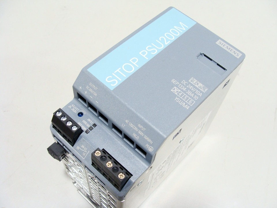 SIEMENS 6EP1334-3BA10 SITOP PSU200M 6EP1334-3BA10 24VDC 10A Power ...