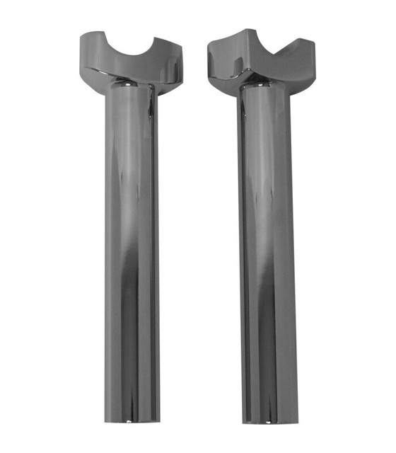 HardDrive - 04-563 - Forged Straight Handlebar Risers, 8-1/2in. Rise ...