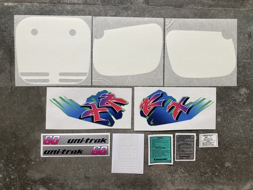 kawasaki 1992 KX60 Full Decal Set/ Sticker Kit Including UFO Plastic ...