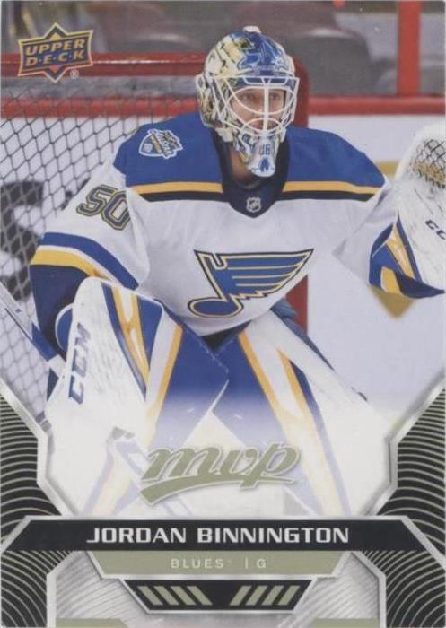 2020-21 Upper Deck MVP - Jordan Binnington #107 for sale online | eBay