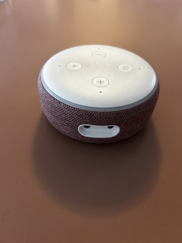 Amazon Echo Dot 3rd Generation C78MP8 Smart Speaker Alexa Pink White W ...