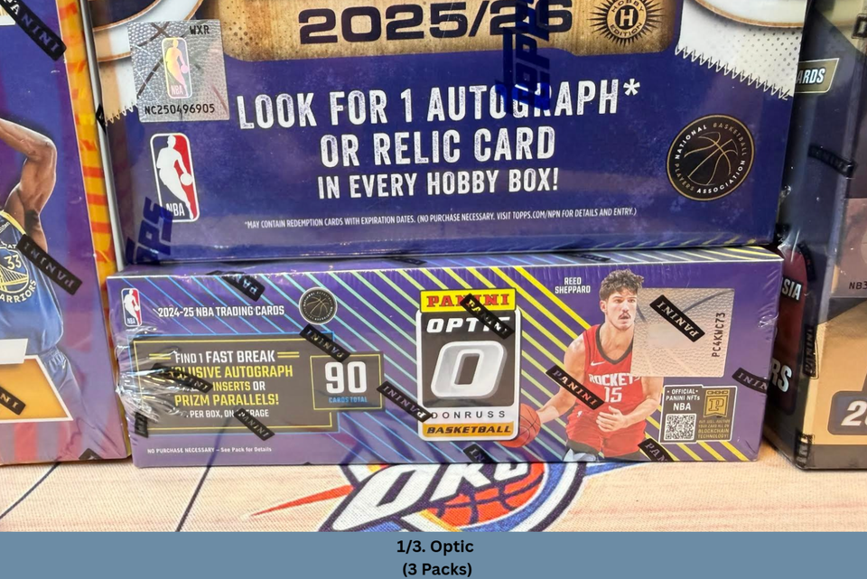 Denver Nuggets Hobby Box BREAK 20-26 NBA 1/4 Topps Basketball 1/3 Optic ...