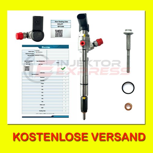 03L130277B Einspritzdüse VW Siemens CAYA 1,6 TDI Continental VDO ...