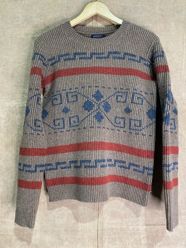 Pendleton Free People Westerly Pullover Wool Knit Sweater Size Small ...