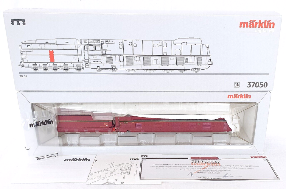Marklin DIGITAL AC German WWII BR-05 STREAMLINED STEAM LOCOMOTIVE ...