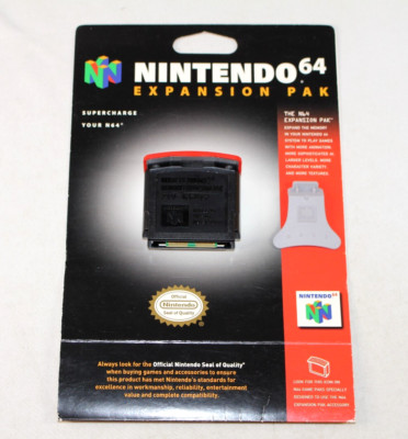 Nintendo 64 Expansion Pak N64 NUS-007 Complete CIB Very Good Condition ...