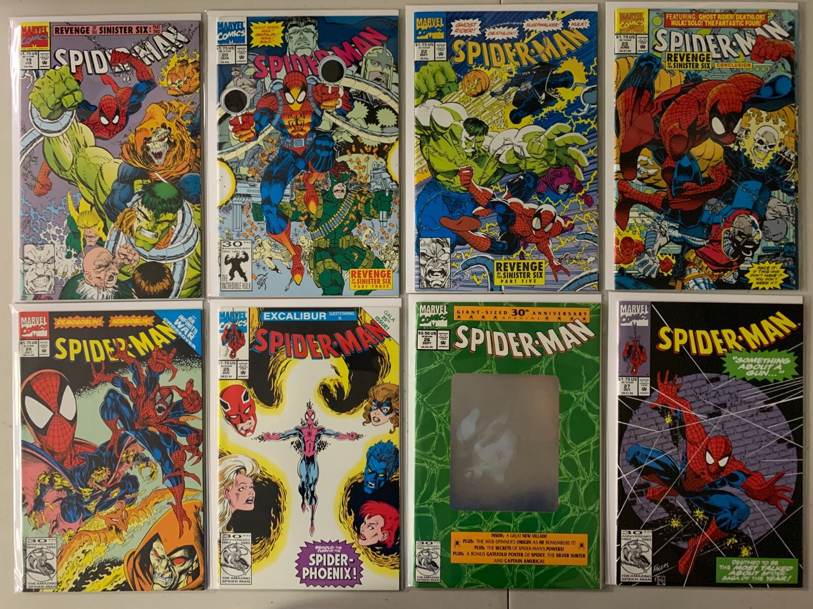Spider-Man comics lot #2-40 35 diff avg 8.0 (1990-93) | eBay