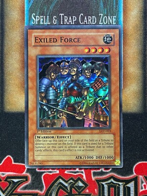 Yugioh Exiled Force LOD-023 Super Rare 1st Ed LP | eBay