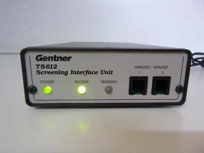 Gentner TS612 Screening Interface Unit P/N 910-003-343 | eBay