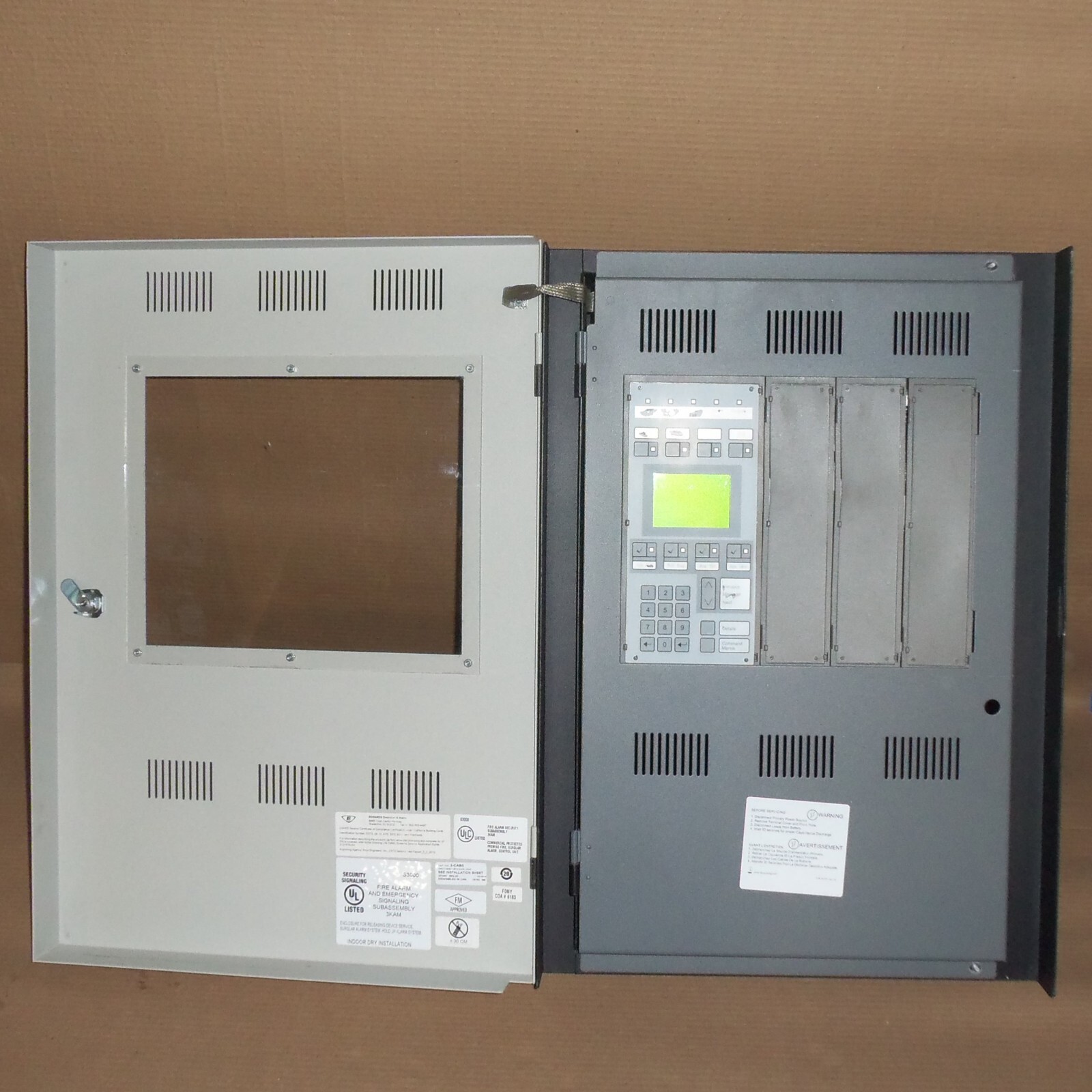 EDWARDS EST3 COMMERCIAL FIRE ALARM SECURITY EMERGENCY PANEL CONTROL ...