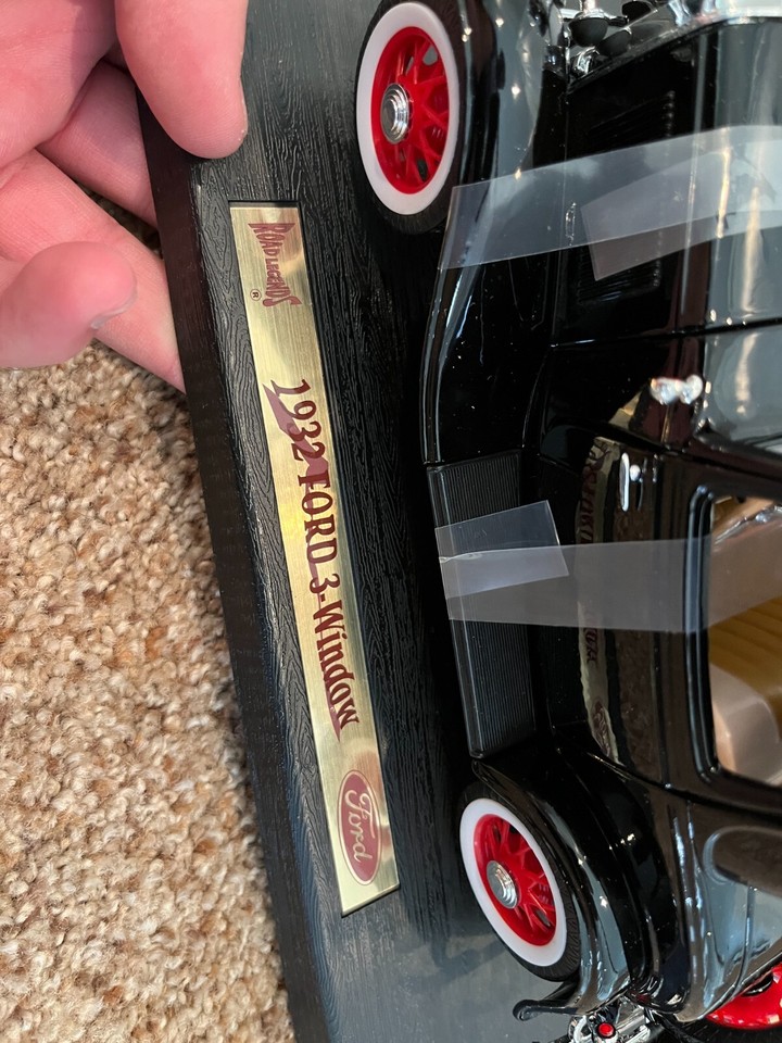 FAIRFIELD MINT 1932 Ford 3-Window ROAD LEGENDS in BOX Model Car | eBay