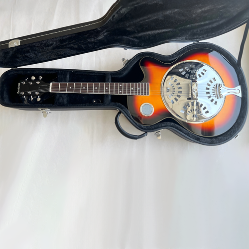 Dobro Resonator Steel Electric Guitar With Hardcase Vintage Resonator ...
