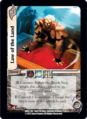 4X-Law of the Land-RH02-Tides of Vengeance (2011 Printning)-Universus ...