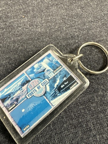 Alaska Keychain Acrylic Fob Key Ring Travel Souvenir | eBay