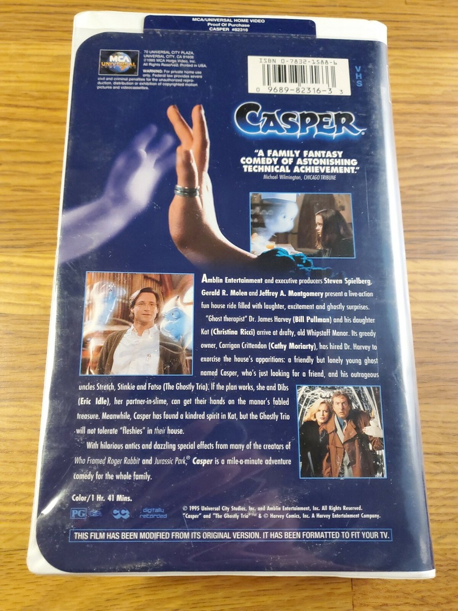 Casper 1995 Vhs