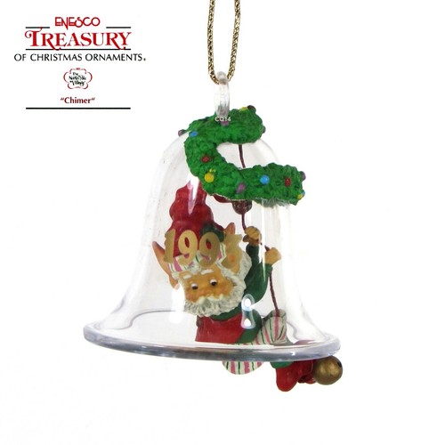 Enesco CHIMER 3.25" Ornament Elf Clear Bell Sandi Zimnicki 585777 1993 ...