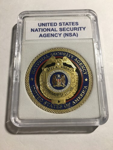 NSA US National Security Agency Special Agent DOD Challenge Coin G-35 ...