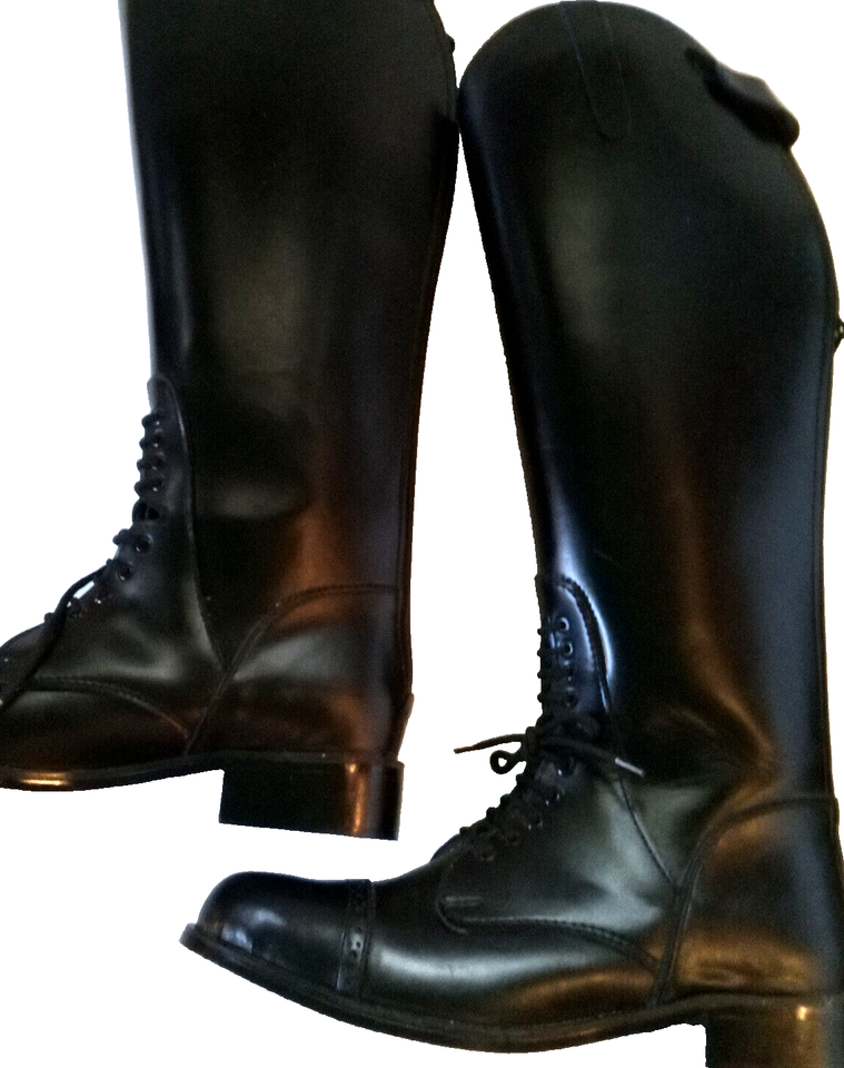 Hispar Ladies English Field Boots Wms US 10 Leather Horse Back Riding ...