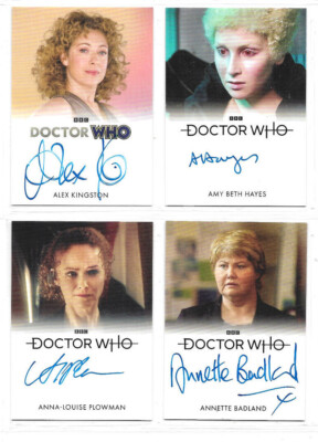 Dr Doctor Who - Series 5-7 Autograph Card Selection NM Rittenhouse 2024 ...