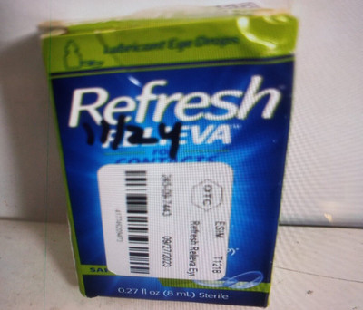REFRESH Relieva for Contact Lubricant Eye Drops -exp-11/24- 8 ml-Free ...