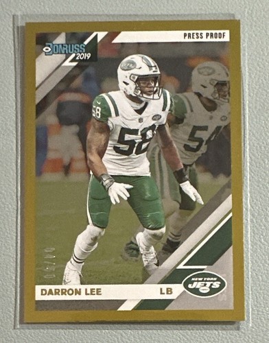 2019 Panini Donruss - Darron Lee #189 Press Proof Gold /50 for sale ...
