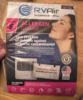 RV Air AC 105G, OEM AC Filter Replacement For Dometic RV Air ...