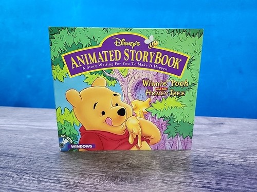 DISNEY *VG* "WINNIE POOH 1995 US ANIMATED STORYBOOK TRI-FOLD DIGIPAK CD ...