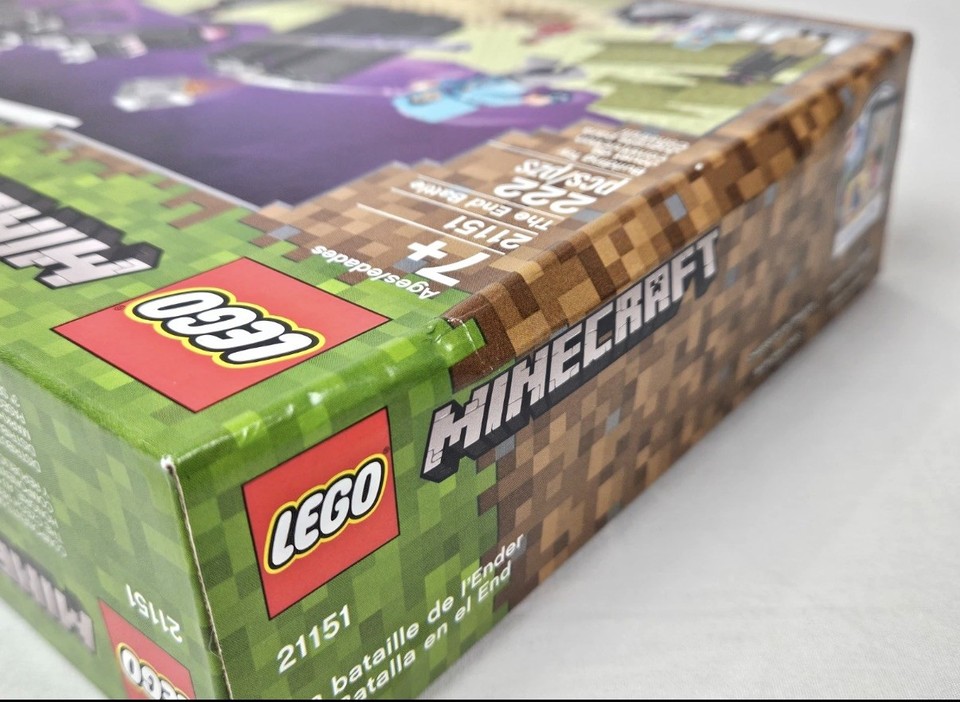 LEGO MINECRAFT SET 21151 THE END BATTLE NEW!! | eBay