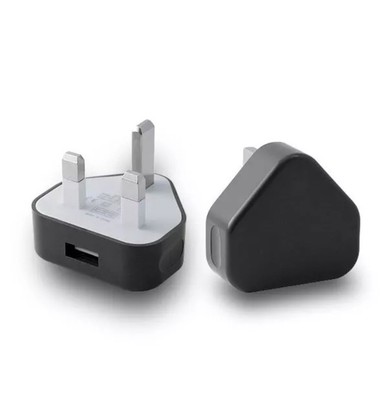 BLACK USB MAINS CHARGER PLUG ADAPTER FOR KINDLE 3 4 WIFI/FIRE ...