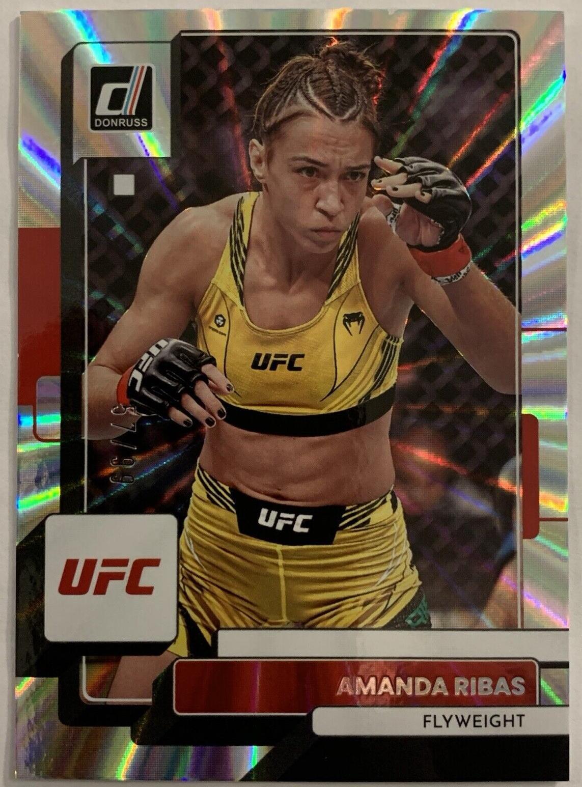 2023 Donruss UFC - Amanda Ribas #156 Holo Laser /99 for sale online | eBay