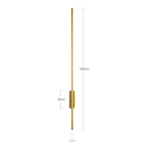 LED Wall Lights Long Strip Linear Light Bedroom Living Room Decorative ...