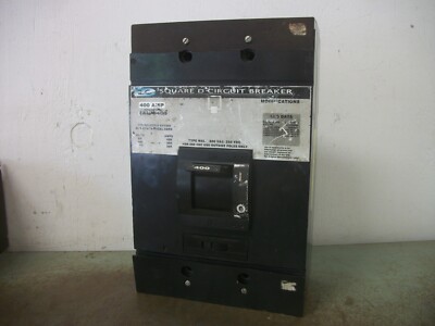 SQUARE D MAL CIRCUIT BREAKER MAL36400 400AMP 600VOLT 3POLE GRAY | eBay