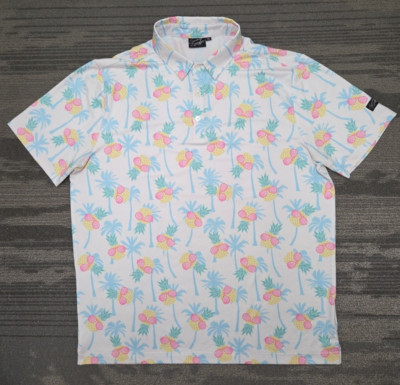 Sunday Swagger Polo Shirt Men’s XL Colorful Golf Performance Stretch ...