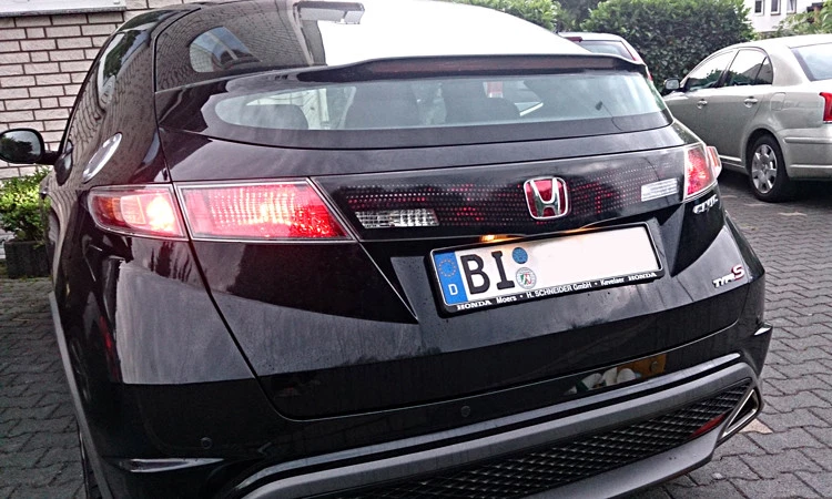 Купить Ибей | Honda Civic Type R FN2 / Type S FK3 Hole'y Style Rear ...