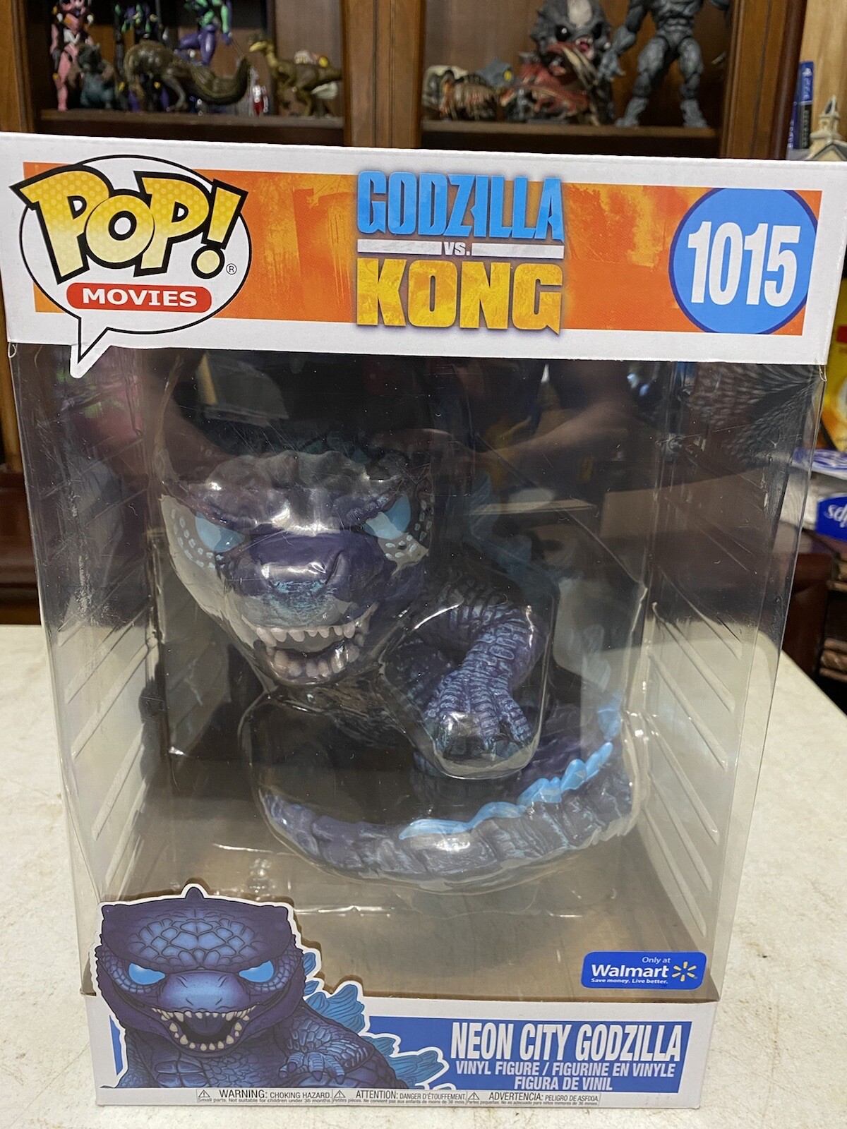 Funko Pop! Godzilla Vs Kong - Neon City Godzilla #1015 (Walmart ...