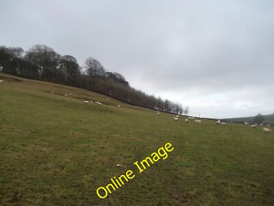 Photo 6x4 Footpath near Kemp's Hill Old Dam The wooded area crowning ...