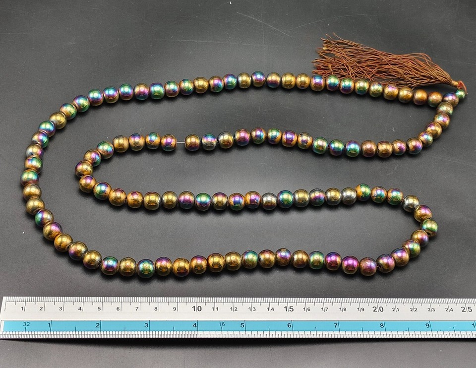Rainbow Magnetic Leklai LP Toh Mala 108 Beads Necklace Collection ...