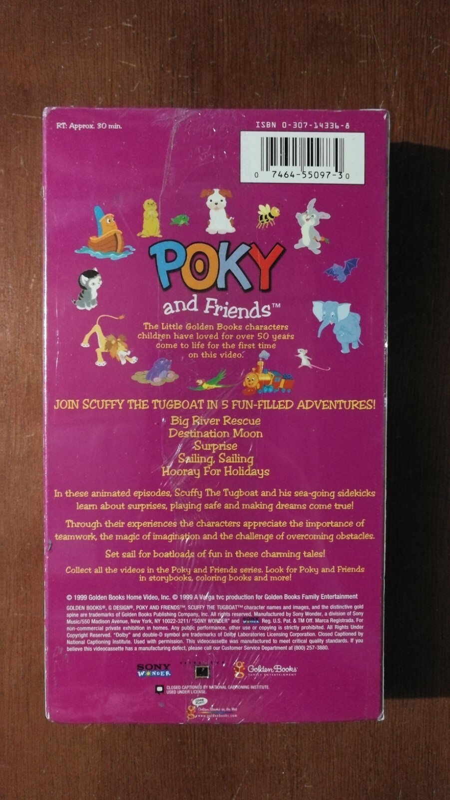 Poky & Friends Scuffy the Tugboat and Friends (VHS, 1999) - BRAND NEW ...