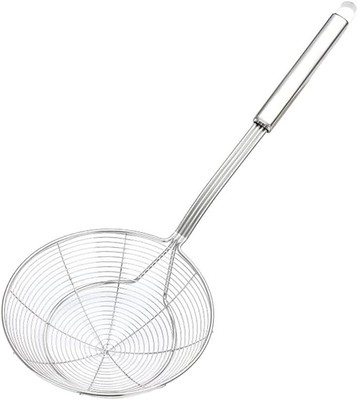 Strainer Skimmer, Stainless Steel Asian Strainer Ladle Frying Spoon ...