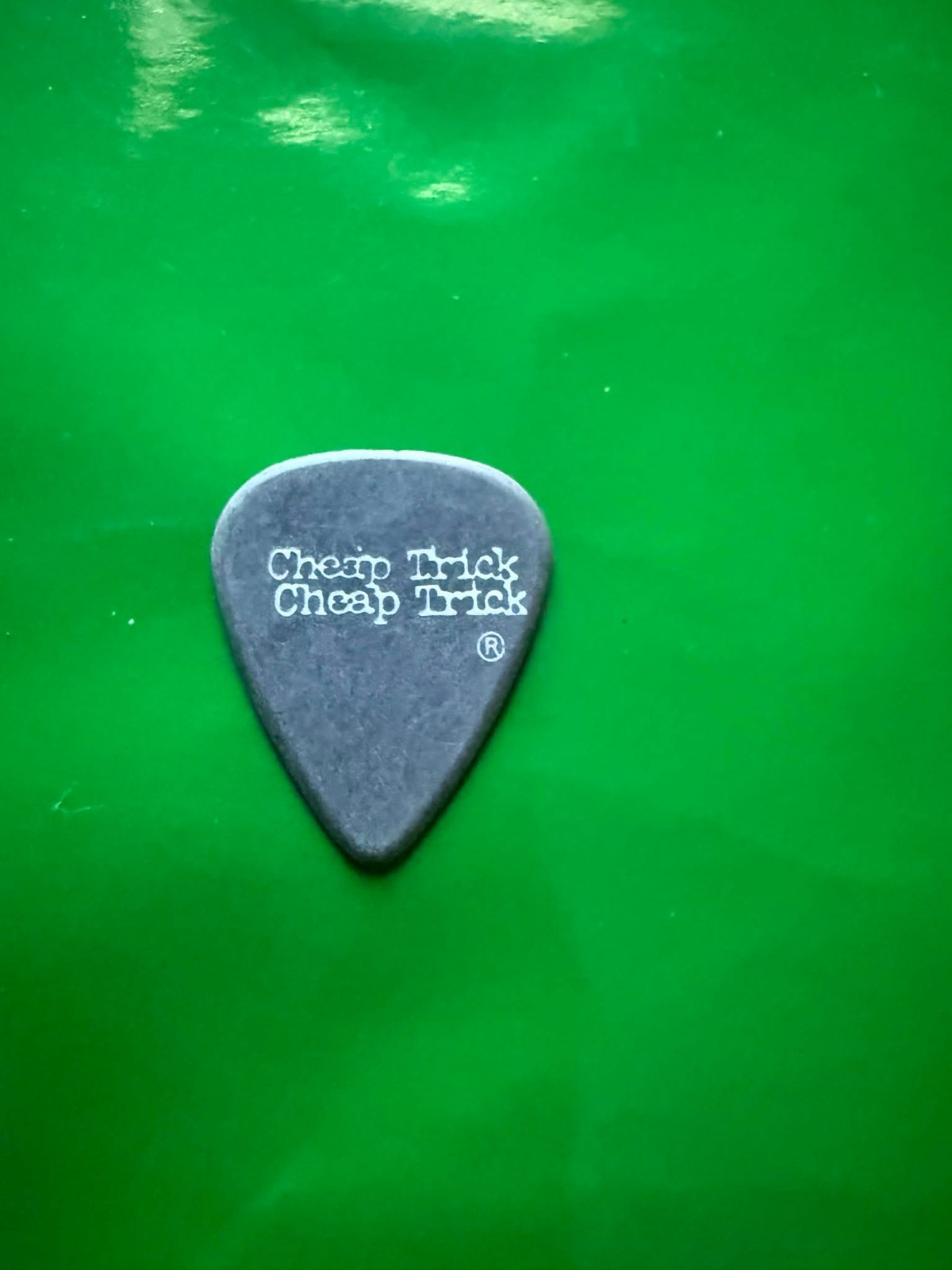 CHEAP TRICK ))) guitar pick (one pick) - - - VERY RARE #1 | eBay