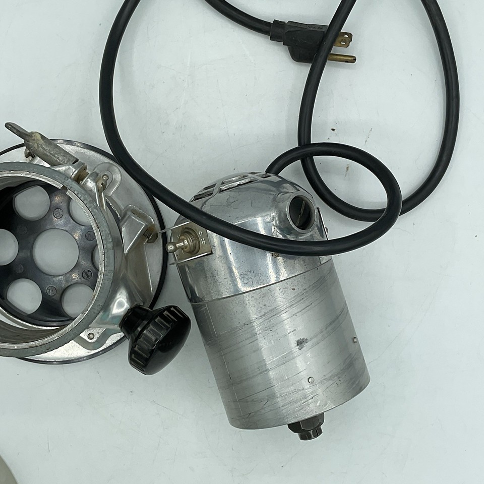 VINTAGE PORTER CABLE ROUTER MOTOR NO. 1100 & BASE NO. 1101 | eBay