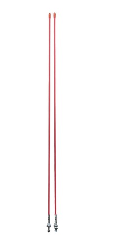 JLP 6 Ft tall 1/4 Pole SNOW PLOW MARKER SET GUIDE STICKS BLADE MARKERS ...