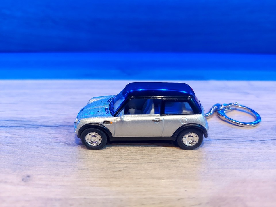 Kinsmart Mini Cooper Diecast Keychain Keyring Silver 1:56 scale | eBay UK