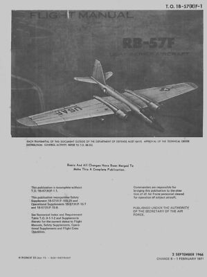 AERONAUTICA USA - Martin General Dynamics RB57F Canberra 1971 (eng) MV ...
