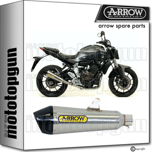 ARROW EXHAUST OK X-KONE NICHROM C YAMAHA MT07 MT 07 2020 20 | eBay ...