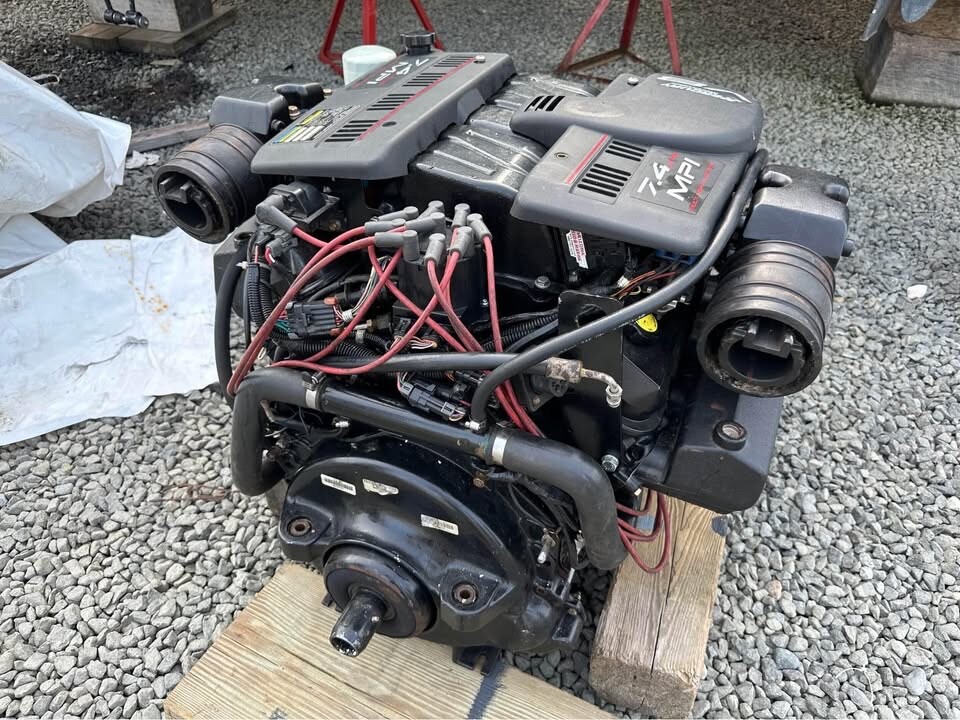 Mercruiser 454 MPI 330HP- Rebuilt Marine Diesel Engine | eBay