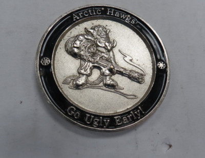 ARCTIC HAWGS CHALLENGE COIN- 355TH AMU - EIELSON AFB, AK 1993-2007 | eBay