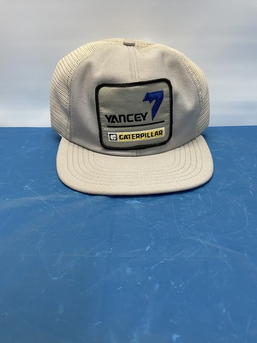Vintage Yancey Caterpillar Mesh Back Hat | eBay